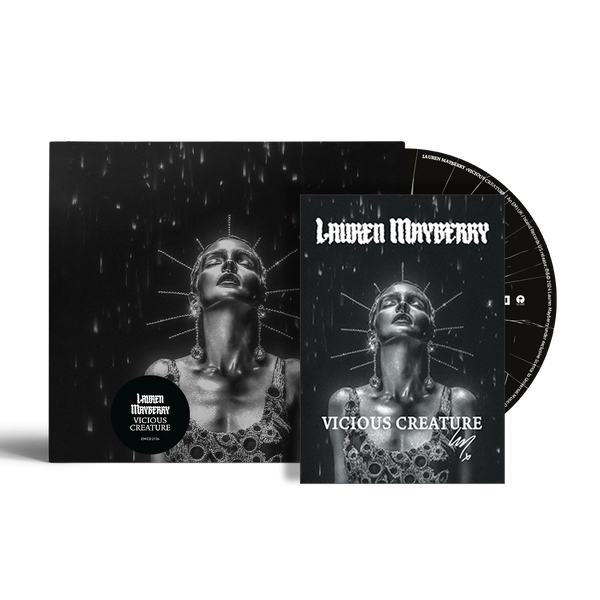 Vicious Creature CD & Signed Art Card - Lauren Mayberry UK